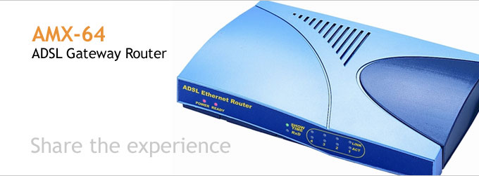ADSL Nation - AMX-64 - ADSL Router